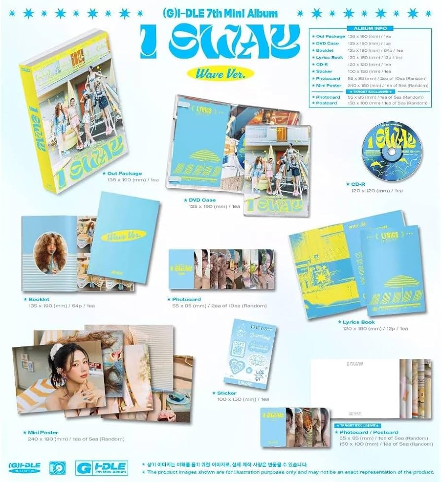 [(G)I-DLE] Gidle 7th Mini Album 'I SWAY' :: Kup teraz na kpoply.pl i ...